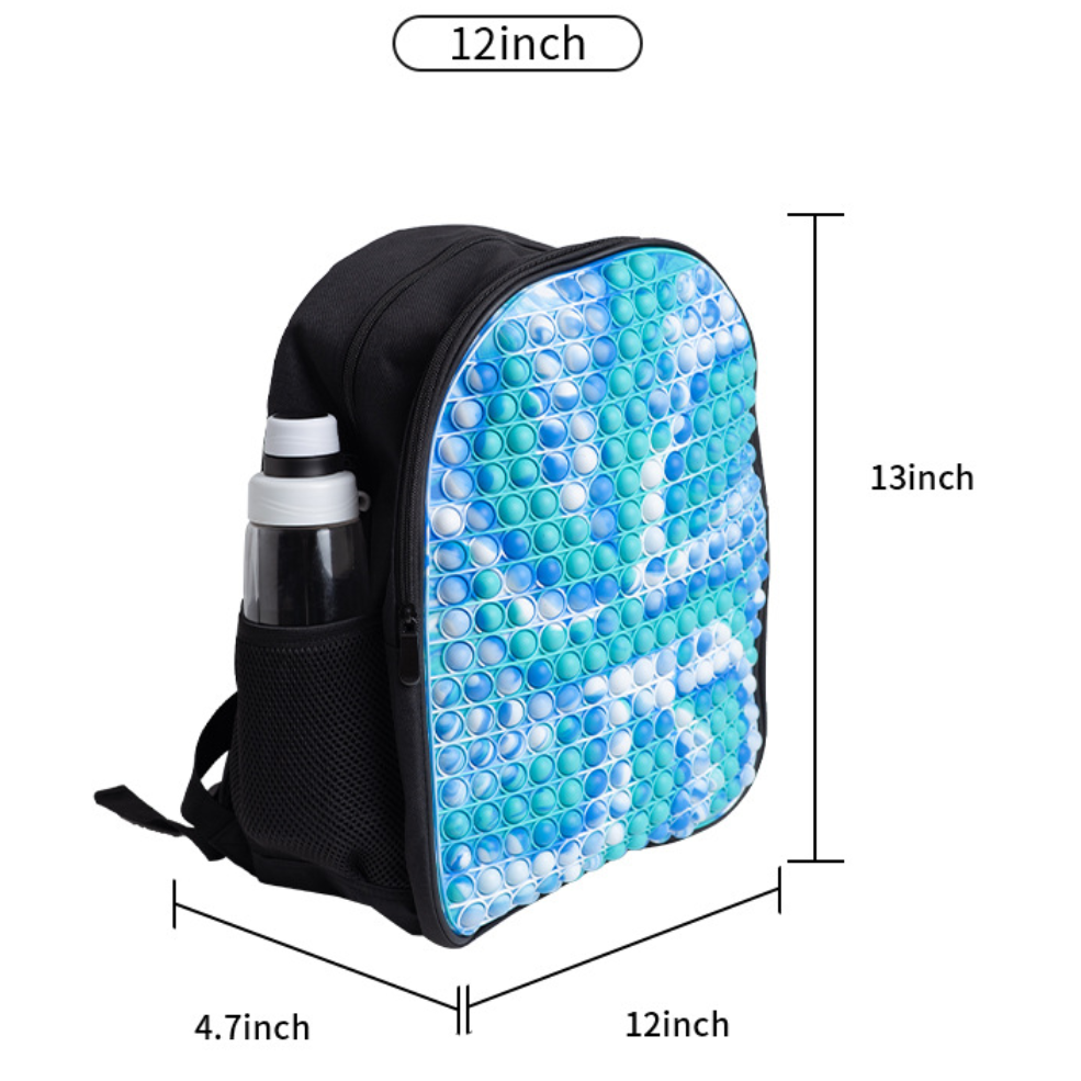 Bubble Toy Unzip Backpack Backpack